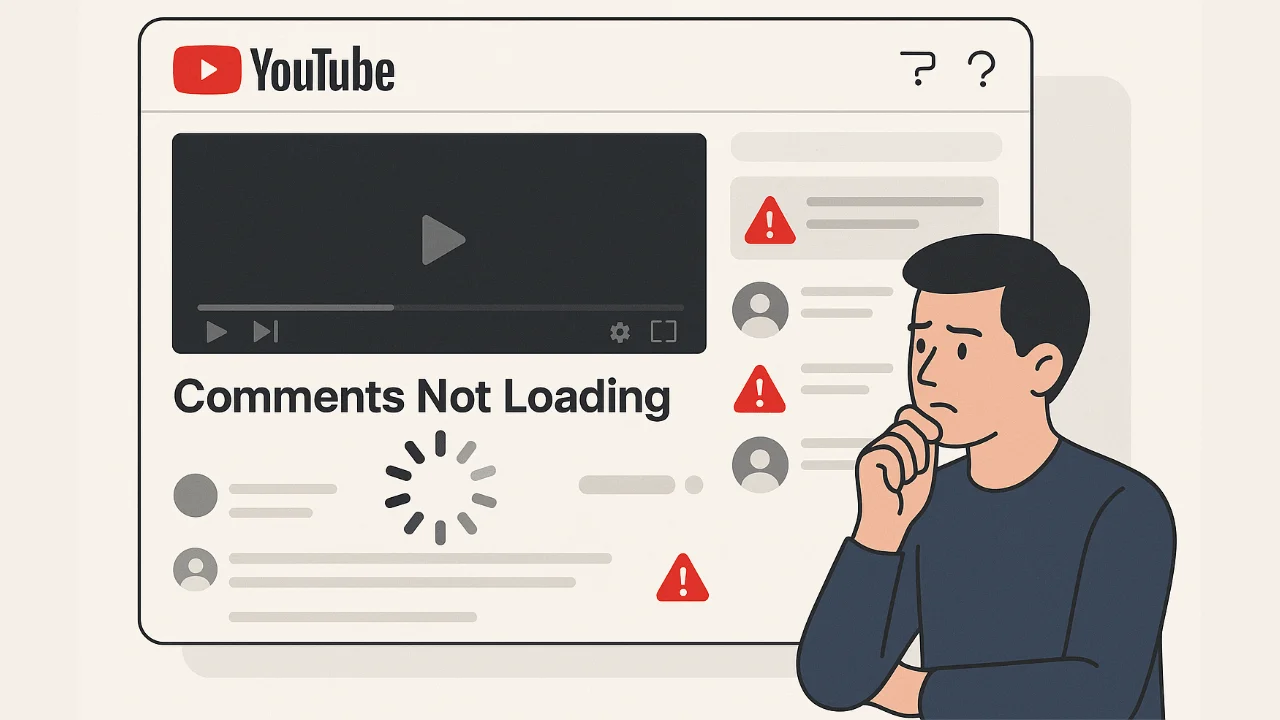 YouTube Comments Not Loading – 6 Powerful Fixes Now